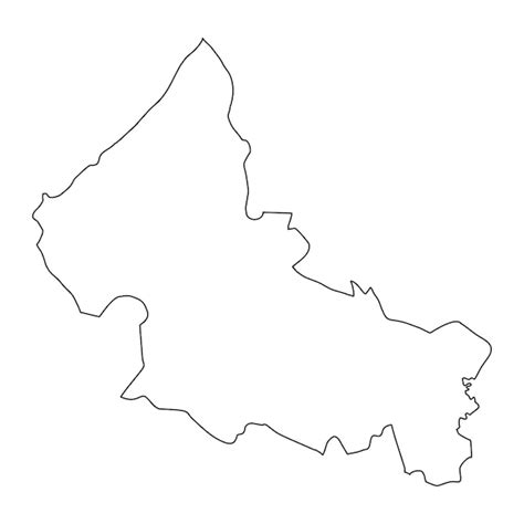 Premium Vector San Luis Potosi State Map Administrative Division Of