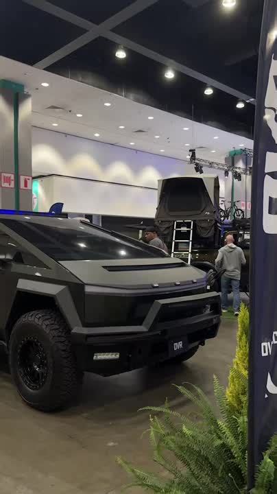 Bror Alwin Edvardsen Sagstuen On Linkedin A Touch Of Batmobile Our Cybertruck On Display At The