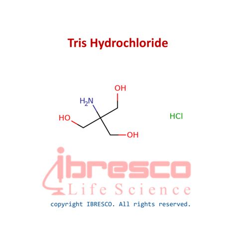 Tris Hydrochloride تریس هیدروکلرید Ibresco