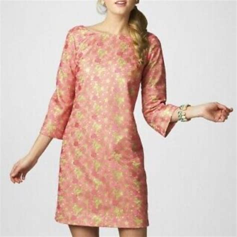 Lilly Pulitzer Mandy Hotty Pink Loopy Lilly Embroider… Gem