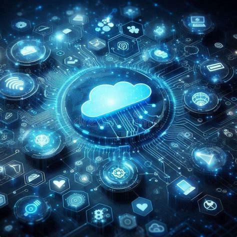 Innovative Data Solutions The Next Era Of Wireless Communication Stock Illustration