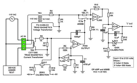 AC Power Measurement Uses PWM PAM EDN