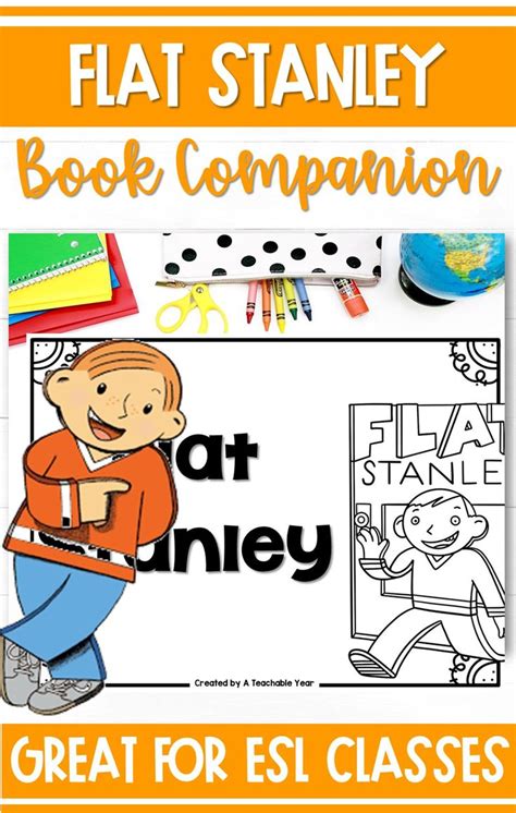 Flat Stanley Activities For Esl K 2 Book Companion Worksheets And Literacy Pack In 2025