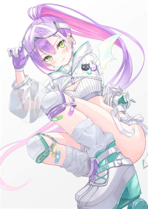 Tina Oekaki Tokoyami Towa Tokoyami Towa Cyberpunk Hololive