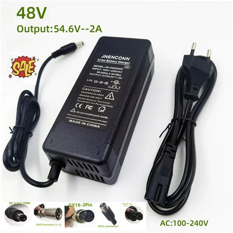 Jual 546v 2a Lithium Battery Charger 48v 13s Kugoo G1 Charger High