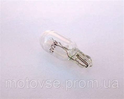 Лампа T10 приладів габаритів безцокольна T10 12V 3W (ID#2045811462 ...