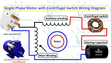 Single Phase Motor Wiring Diagram With Capacitor Start Pdf