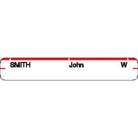 Jeter Color Striped Labels