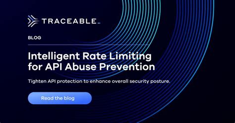 sergey s on linkedin traceable blog intelligent rate limiting for