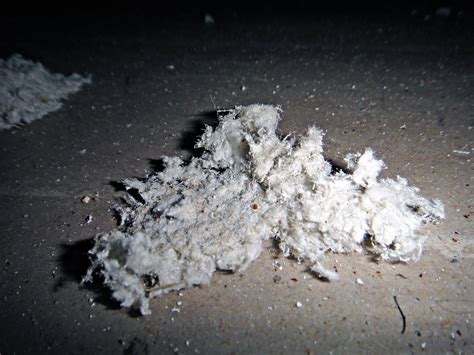 Close Up Of Chrysotile Asbestos Fireproofing Asbestorama Flickr