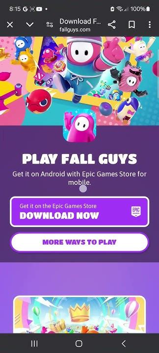 How To Download Fall Guys Mobile App Easy Tutorial Youtube