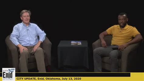 City Update With Jerald Gilbert 07 13 2020 City Of Enid Free Download Borrow And