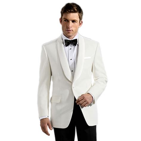 Mens White Long Jacket Ref 367 C My Butler Shop