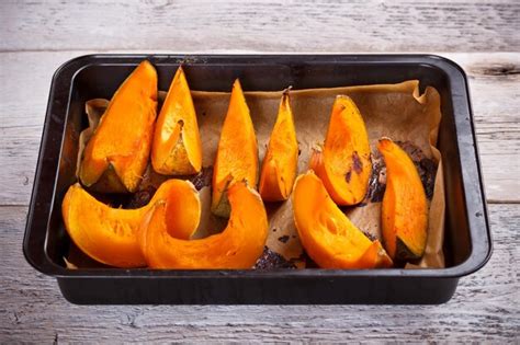 Premium Photo Roasted Pumpkin
