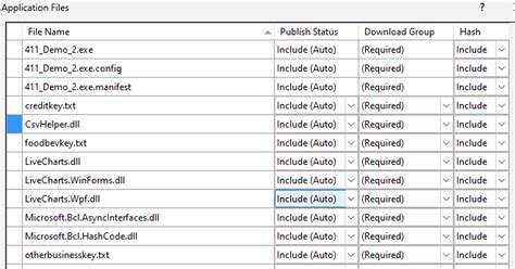 C Click Once Publishing Project With Csv File References Stack