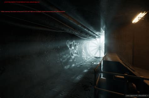 Light Flicker In Ue5 Only Shows When Playing Its Like That With Both