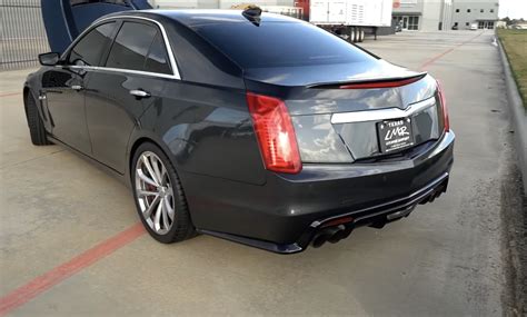 Father And Son Take Their Cadillac Cts V To A Tuner Get It Back With