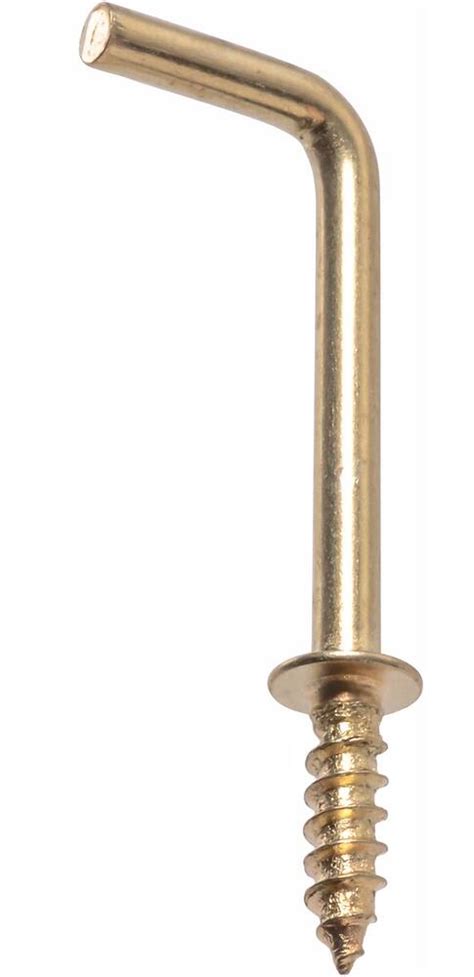 Hillman Brass Plated Light Duty Square Hooks 1 In Canadian Tire