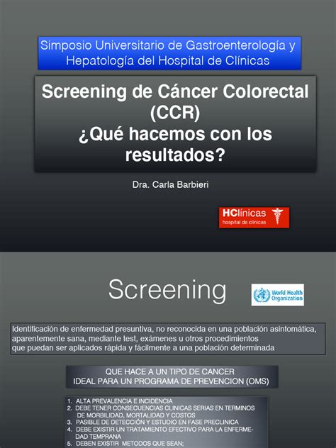 Cancer ColoRectal | PDF | Cáncer colonrectal | Cáncer