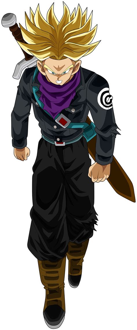 Trunks Af Super Saiyajin 2 By Sebatoledo On Deviantart