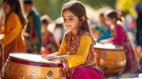 Show A Cultural Festival With Performances Food Stalls And Activities