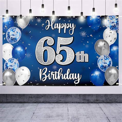 Happy 65th Birthday Clip Art