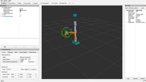 manipulation of robot arm with moveit2 — adding moveit configuration