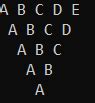 C Alphabet Pattern Program Programming Point