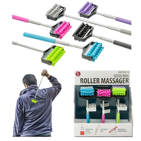 Telescoping Roller Massager 12 Pc Display Robert Ross And Co