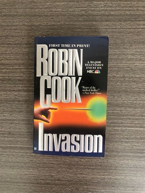 Invasion By Robin Cook Hobbies And Toys Books And Magazines Fiction