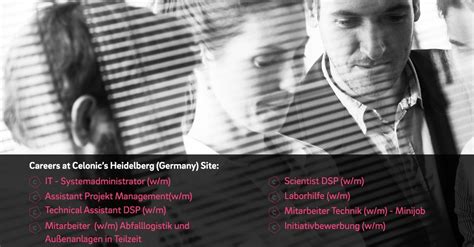 Celonic Group On Linkedin Start Your Career At Our Heidelberg Site In