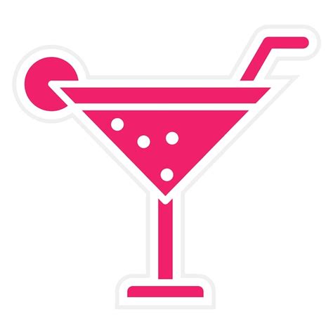 Premium Vector Vector Design Cocktail Icon Style Premium Vector Vector Design Cocktail Icon Style