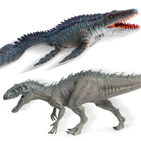 Buy Eoivsh Large Dinosaur Toy Indominus Rex And Mosasaurus Plastic
