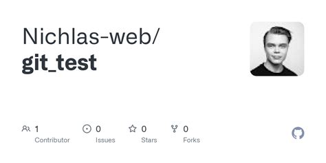 GitHub Nichlas Web Git Test