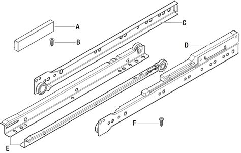 Everbilt 928053100 Soft Close Drawer Slides Installation Guide Manuals