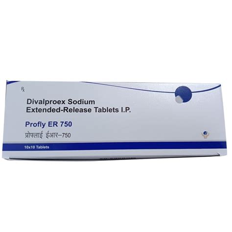 Divalproex Sodium Extended Release Tablets 10 10tablets At ₹ 1380 Box