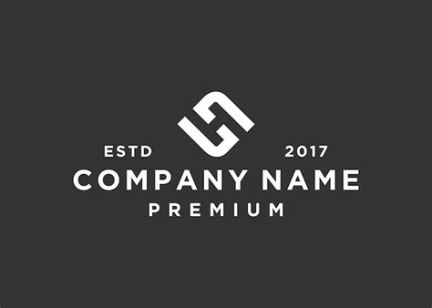 Premium Vector Letter Sh Square Logo Design Vector Illustration Template