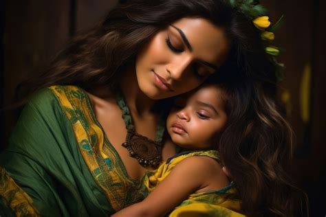 Brazilian Mom Spend Time Daughter Premium Photo Rawpixel