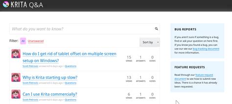 Ask Krita Org The Krita Question And Answers Site Krita
