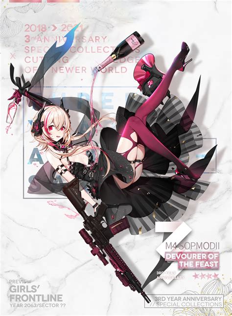 Ro 635 And M4 Sopmod Ii Costume Preview Girlsfrontline