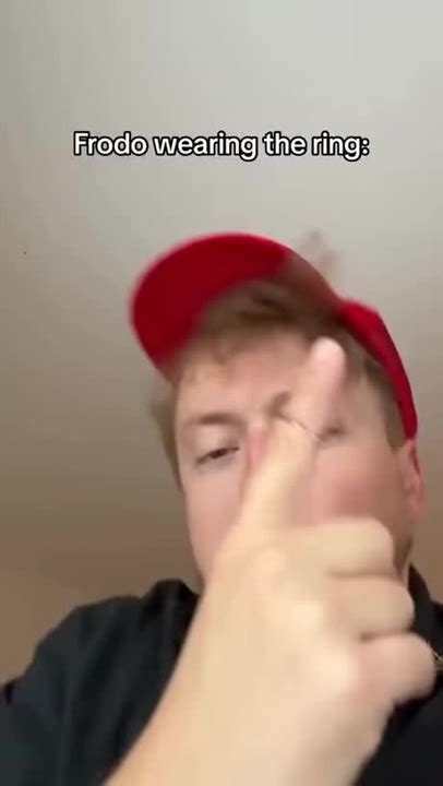 Frodo Vs Bilbo Wearing The Ring Meme By Hybridsense153 Memedroid