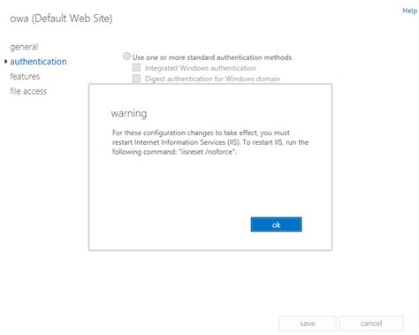 How To Change OWA Logon Option In Exchange Server ElMajdal Net