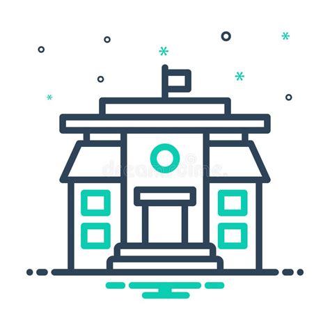 Mix Icon For Elementary Easy And School Stock Vector Illustration Of Icon Logo 265021863