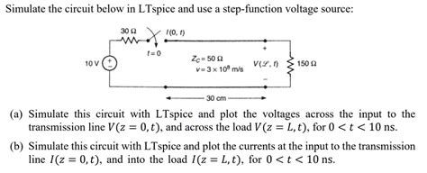 solved please simulate the depicted signal in ltspice as instructed