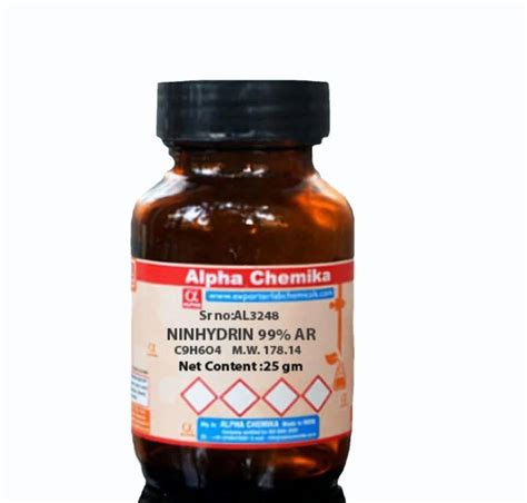 Ninhydrin 485 47 2 Latest Price Manufacturers And Suppliers