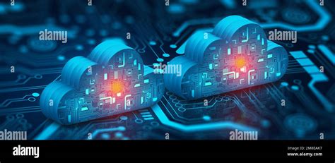 Cloud Computing Technology Internet On Binary Code With Abstract Background Cloud Service