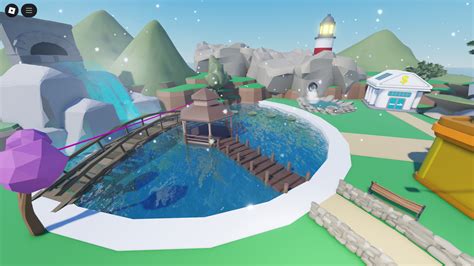Low Poly Cute Lobby Roblox Relaxing Hangout