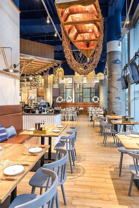 Fresh Catch Hcreates Interior Design Restoran Tasarımı Kafe Tasarımı Restoran