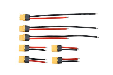 Panel Mount Xt90 Connector Xt60 Xt60u Xt30 Plug With 10awg 12awg 14awg 18awg Silicon Cable