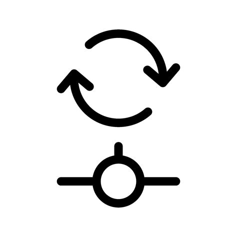 Refresh Connection Icon Vector Symbol Design Illustration 41444366
